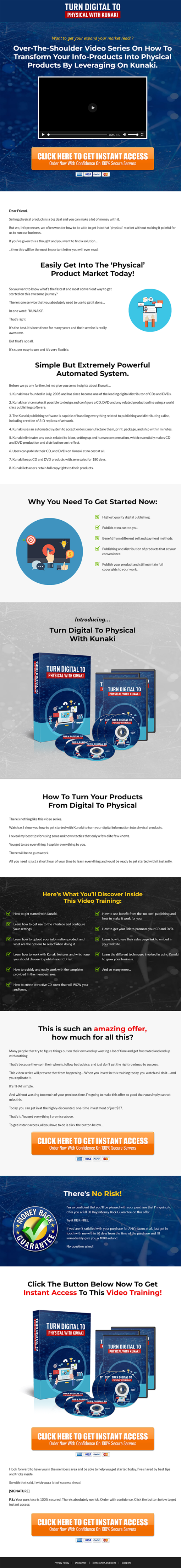 Turn Digital into Physical with Kunaki MRR Videos | Private Label Rights